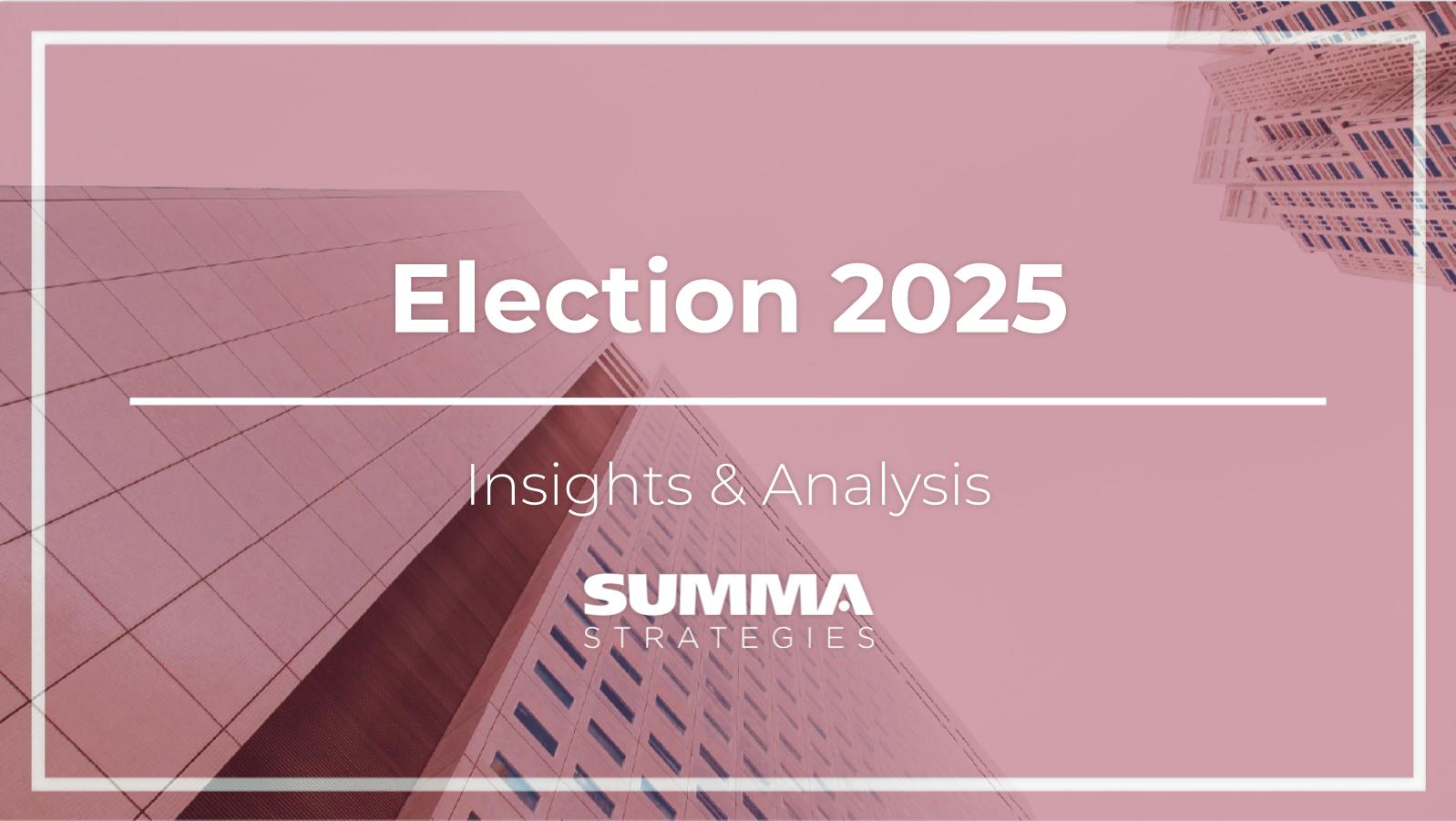 Election 2025 - Summa Strategies